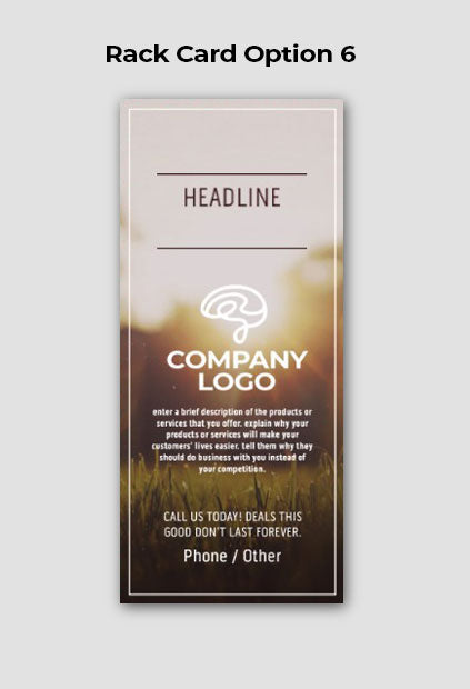 Rack Card Option 6 – SLPMS